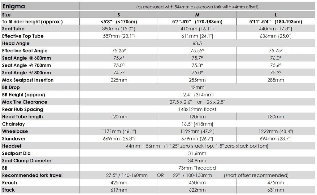 Banshee Enigma frame – Dirt Merchant Bicycles